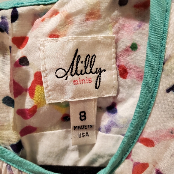 Milly Minis | Dresses | Milly Minis Three Tier Ruffle Sleeveless Dress ...